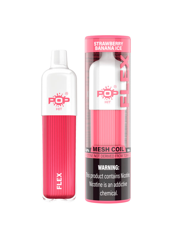 Pop HIT FLEX 3000 Strawberry Banana Ice | GetPop