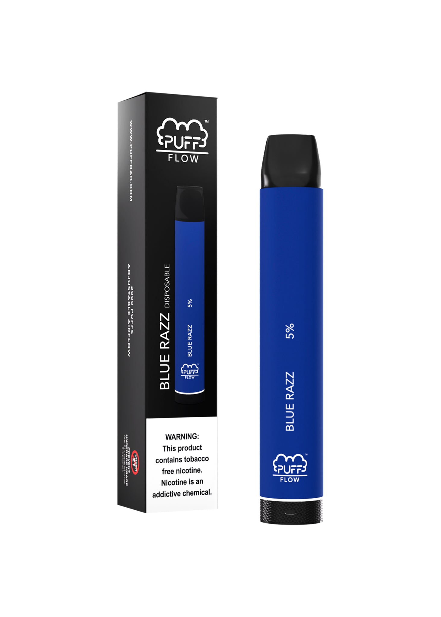 Puff Flow Blue Razz | GetPop