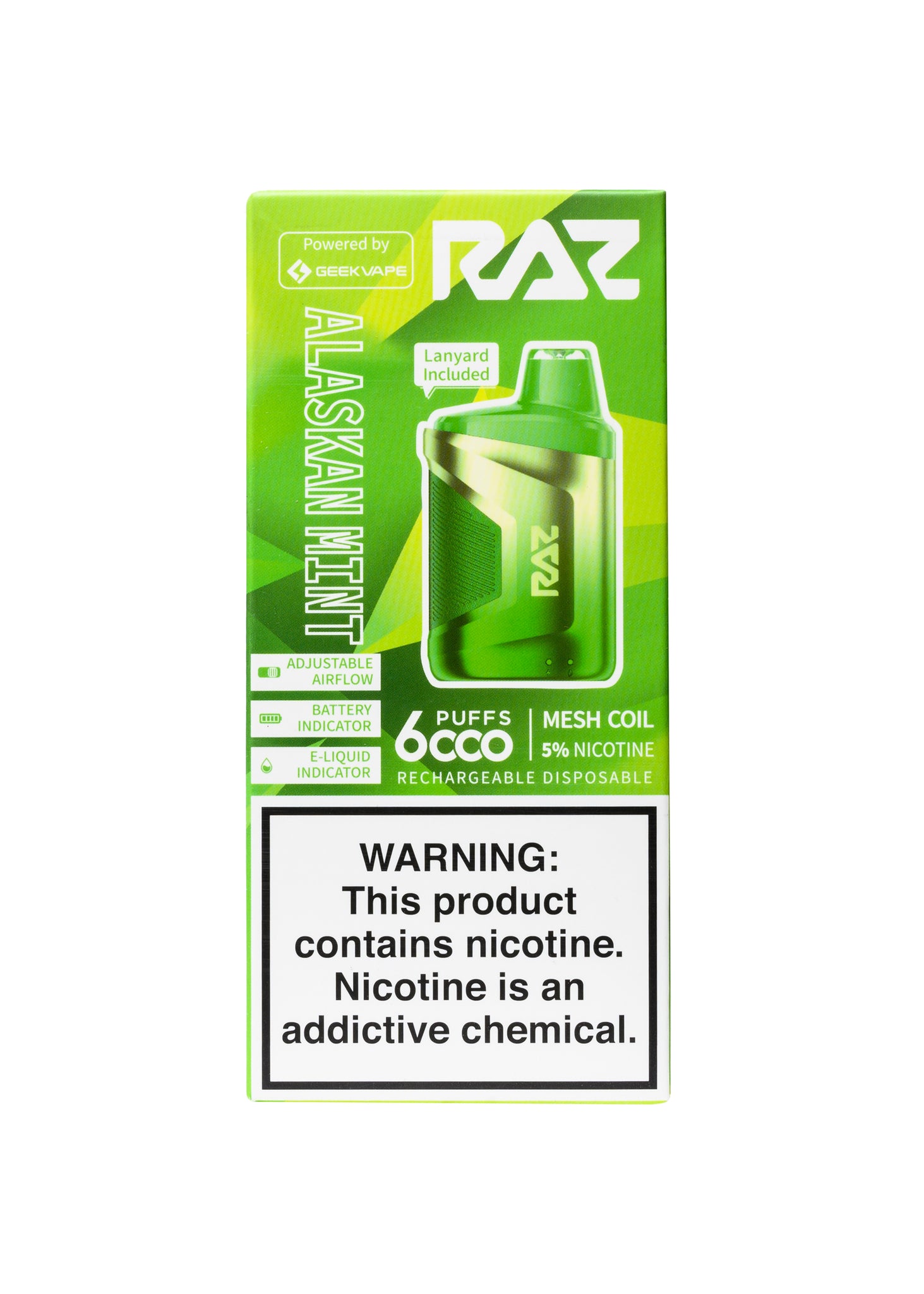 RAZ CA6000 Alaskan Mint | GetPop