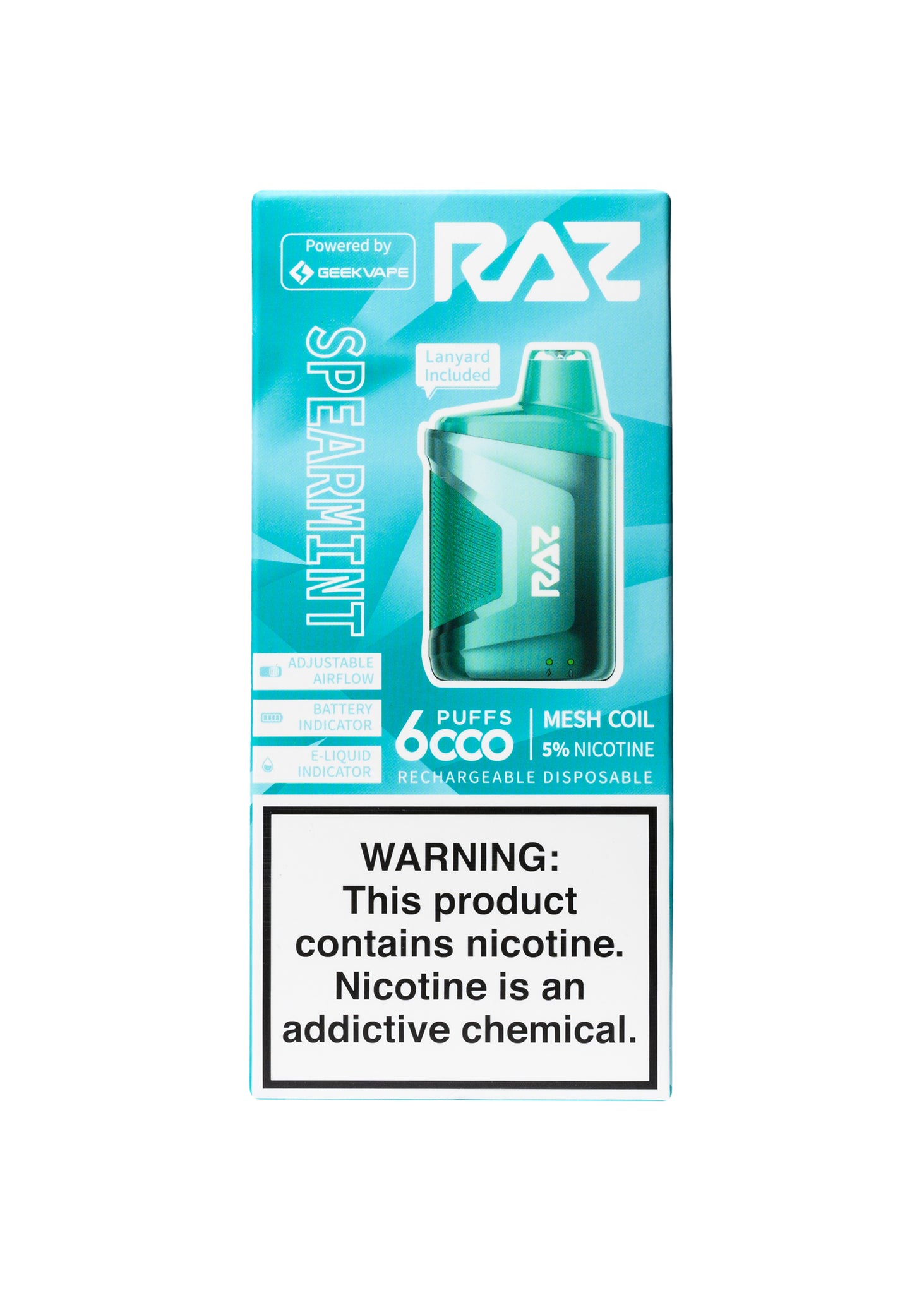 RAZ CA6000 Spearmint | GetPop