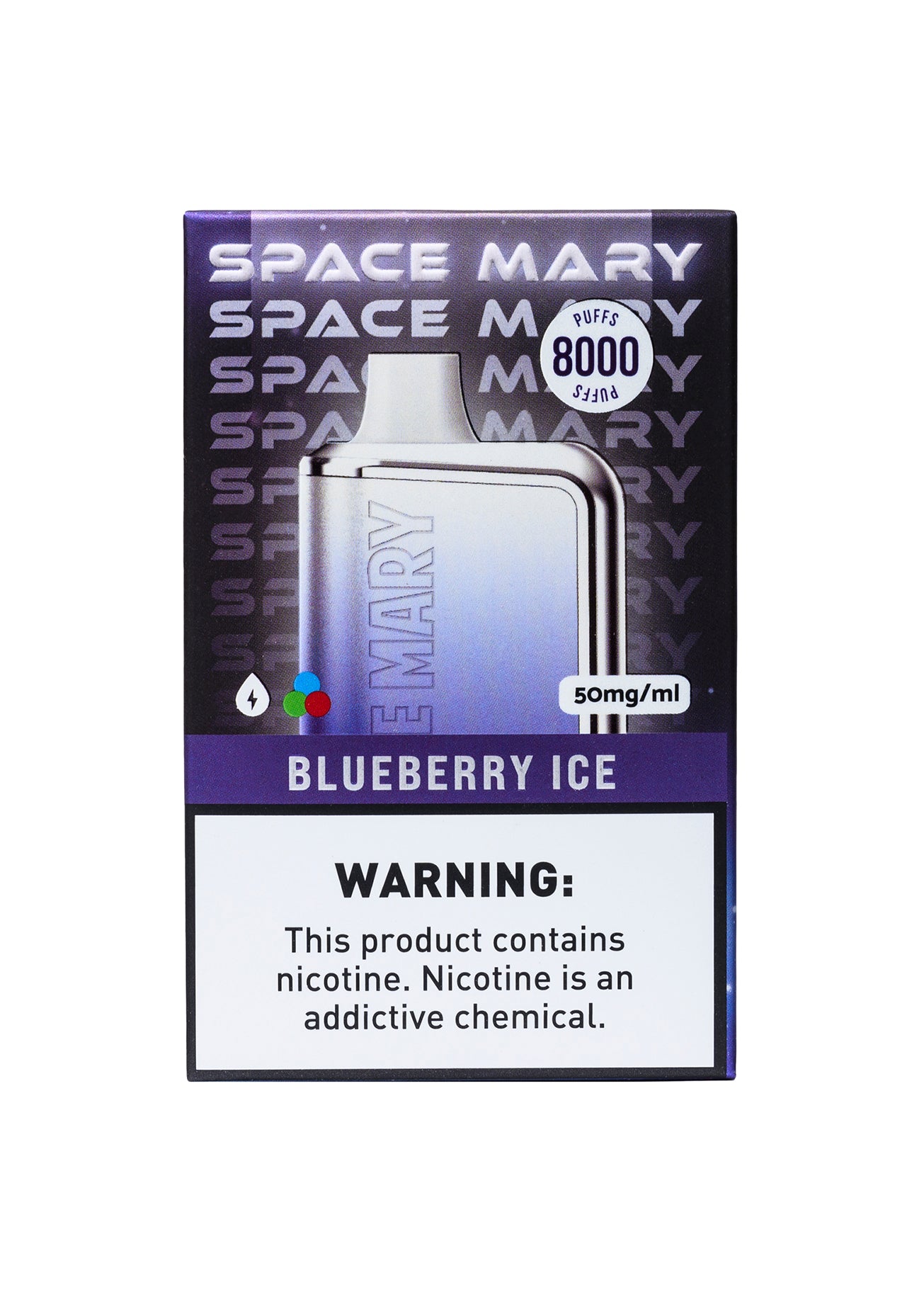 Space Mary SM8000 Blueberry Ice | GetPop