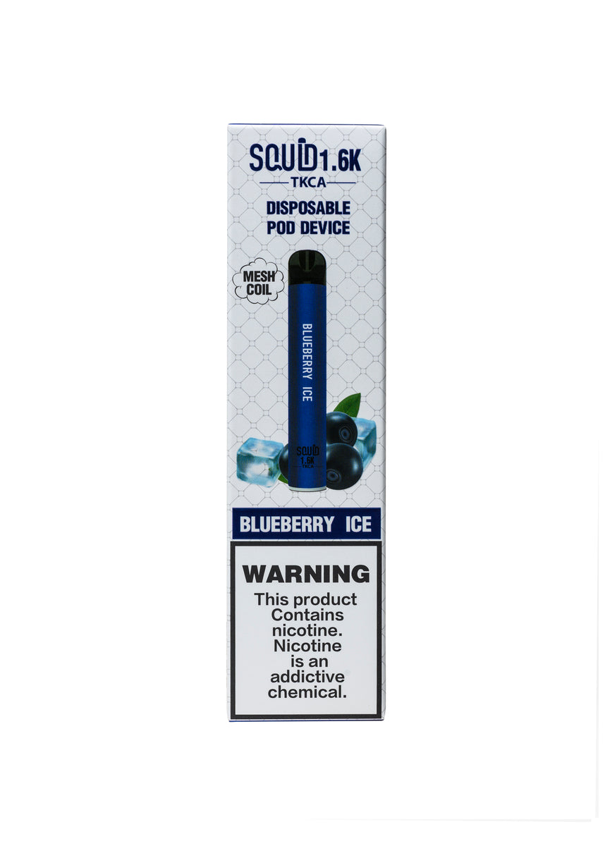 Squid 1.6K Blueberry Ice | GetPop